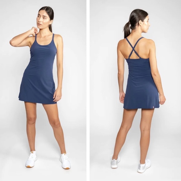 Rhoback | Dresses | Rhoback Sapphire Navy Blue Active Mini Dress | Poshmark